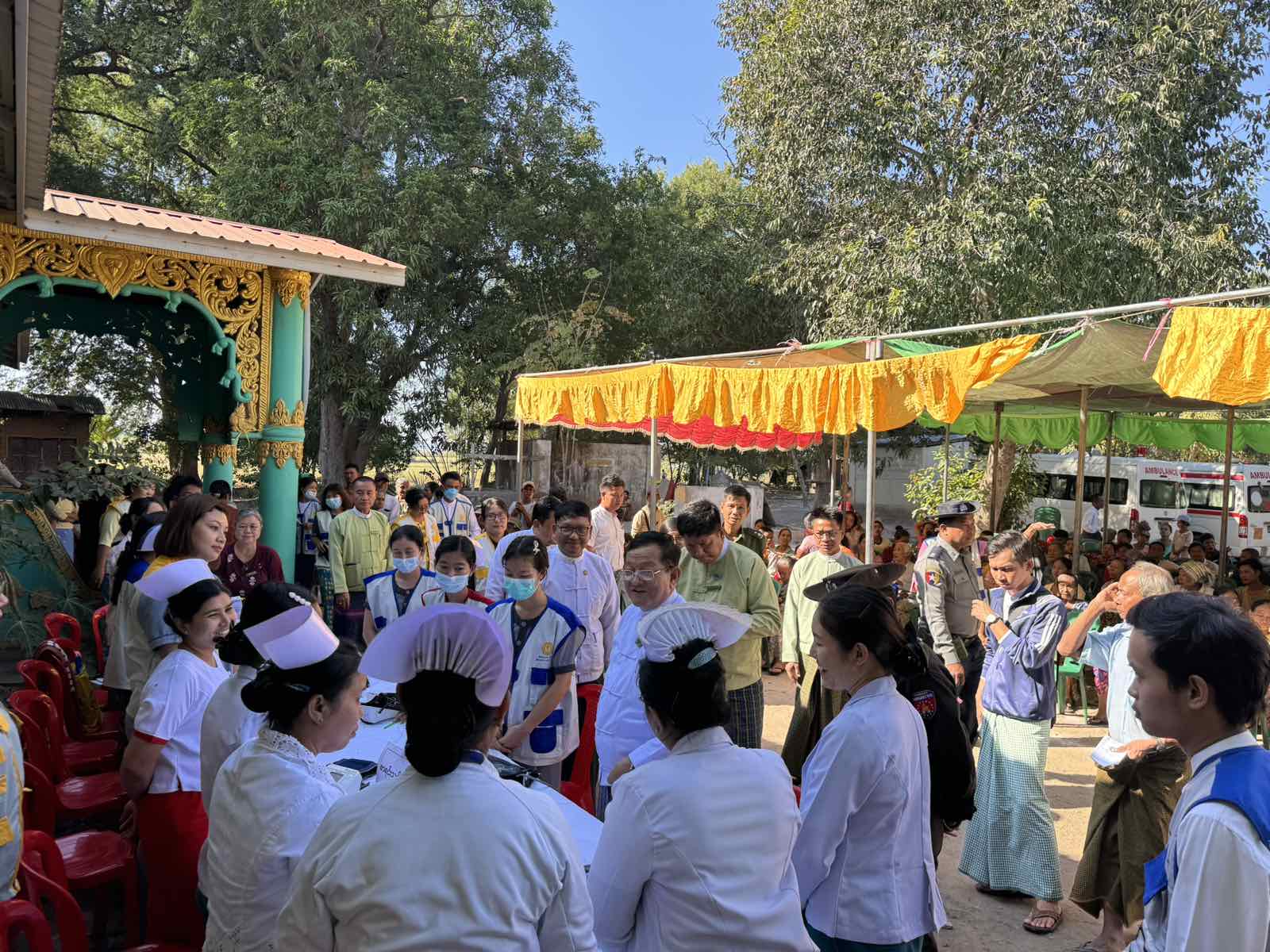 နေပြည်တော်ကောင်စီအဖွဲ့ဝင် ဦးမြင့်စိုး ပုဗ္ဗသီရိမြို့နယ်၊ ဖြုတ်ခွဲကျေးရ